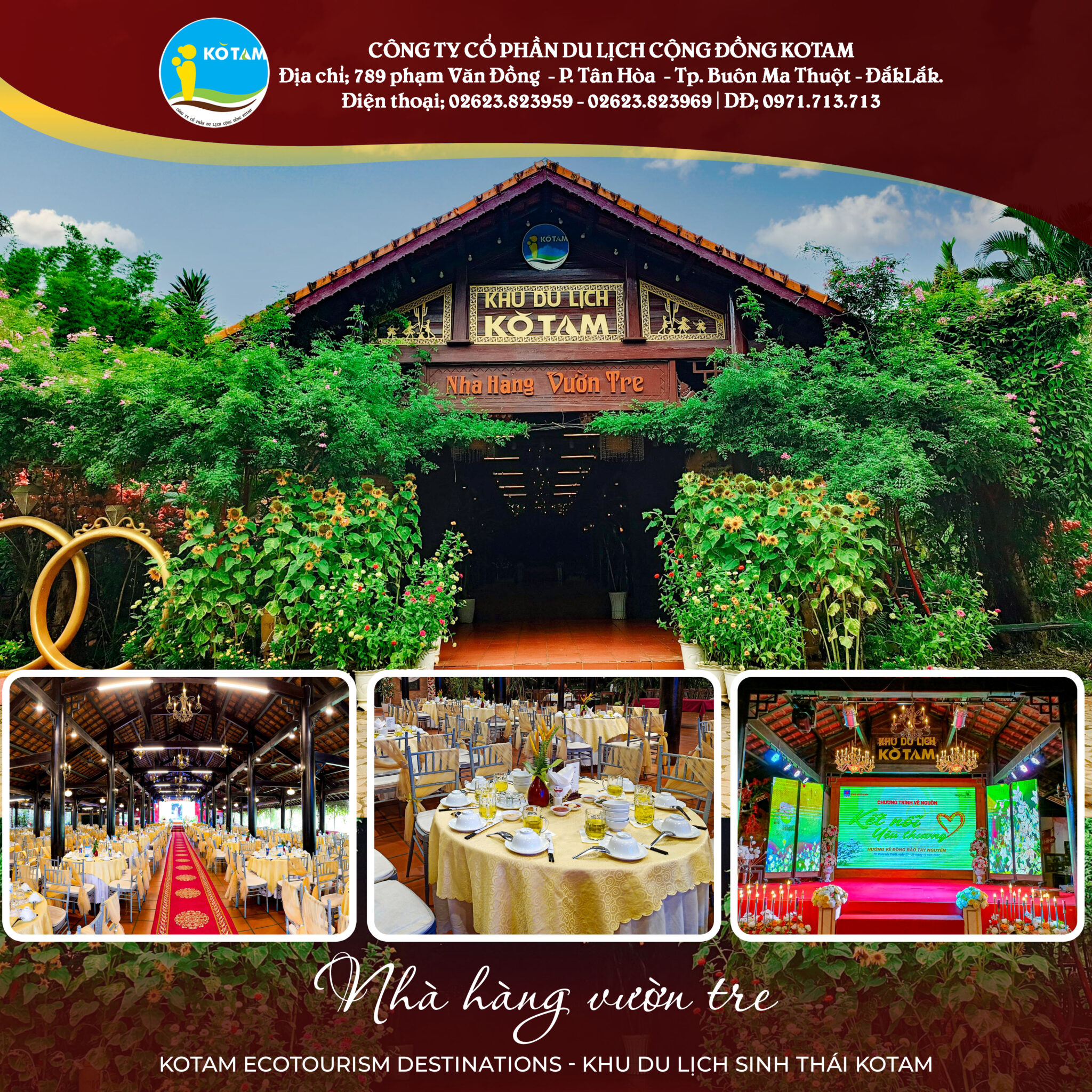 Booking - Khu du lịch sinh thái cộng đồng Kotam