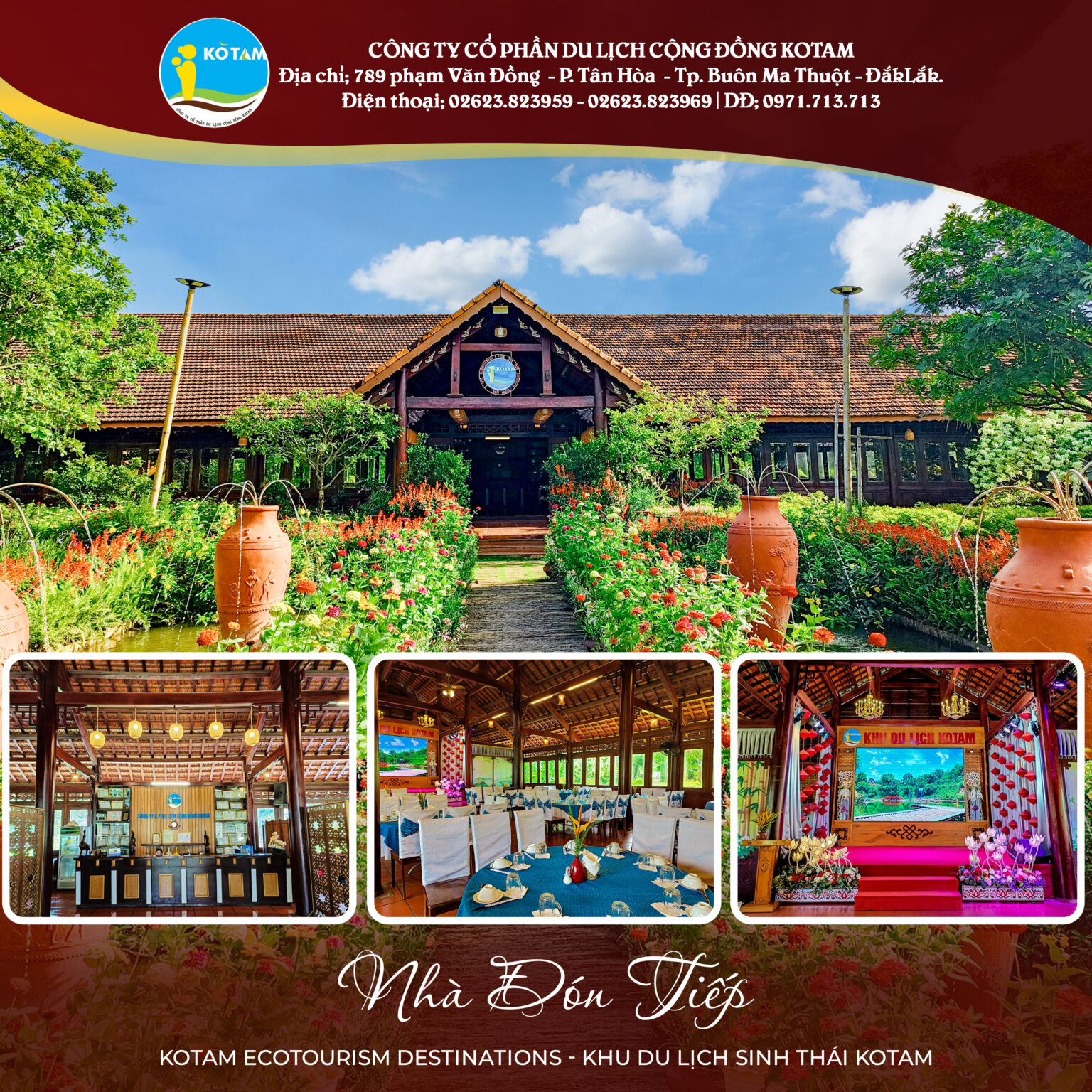 Booking - Khu du lịch sinh thái cộng đồng Kotam